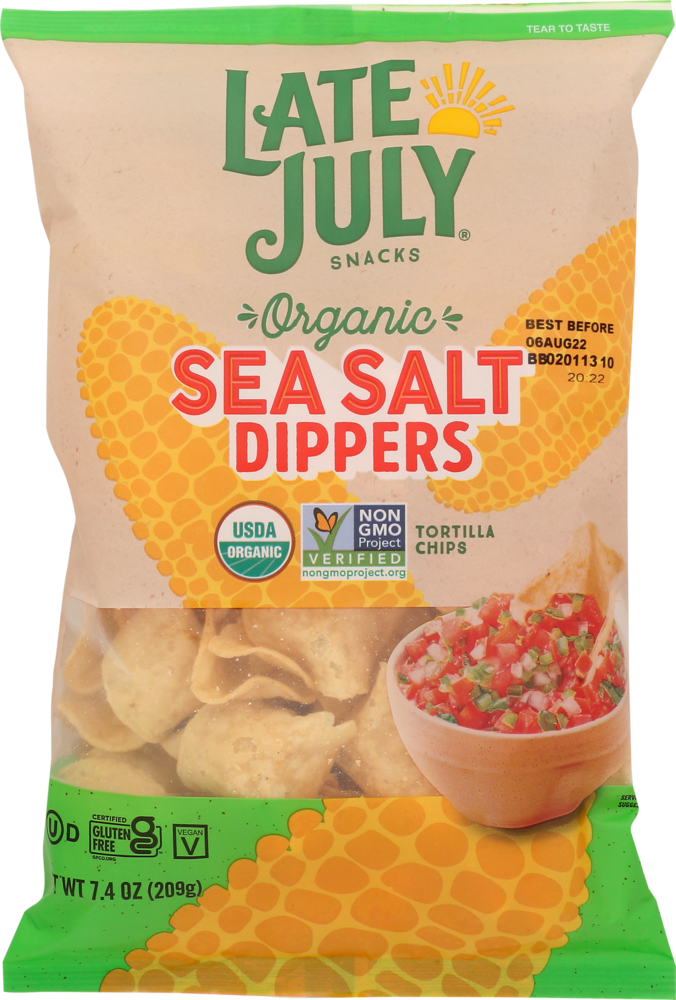 Late July Organic Tortilla Chips Vegan Gluten Free Snack